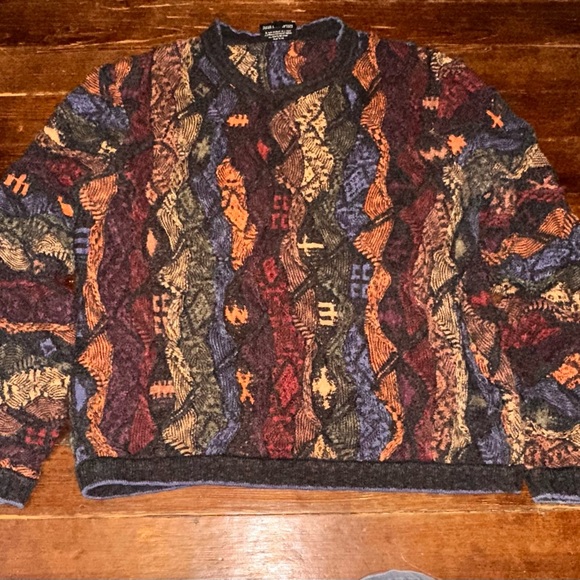 COOGI | Sweaters | Rare Authentic Coogi Vintage 3d Knit Large Sweater ...